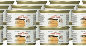 Royal Canin Feline Care Nutrition Hair & Skin Care Loaf in Sauce Canned Cat Food, 3 oz can (24-count)