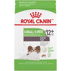 royal canin x-small aging 12+ dry dog food, 2.5 lb bag