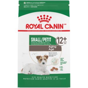 royal canin small aging 12+ dry dog food, 2.5 lb bag