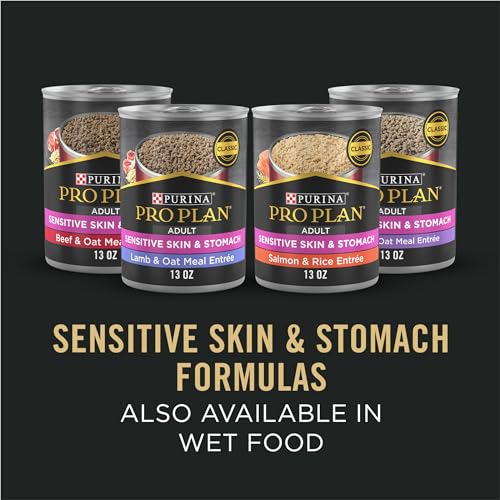 Purina Pro Plan Sensitive Skin and Sensitive Stomach Dog Food Lamb and Oat Meal Formula - 16 lb. Bag