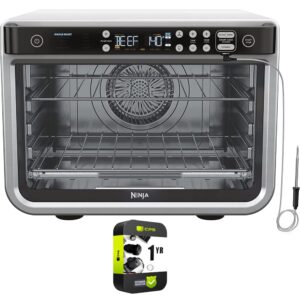 ninja dt251 foodi 10-in-1 smart xl air fry oven (renewed) bundle with premium 1 yr cps enhanced protection pack