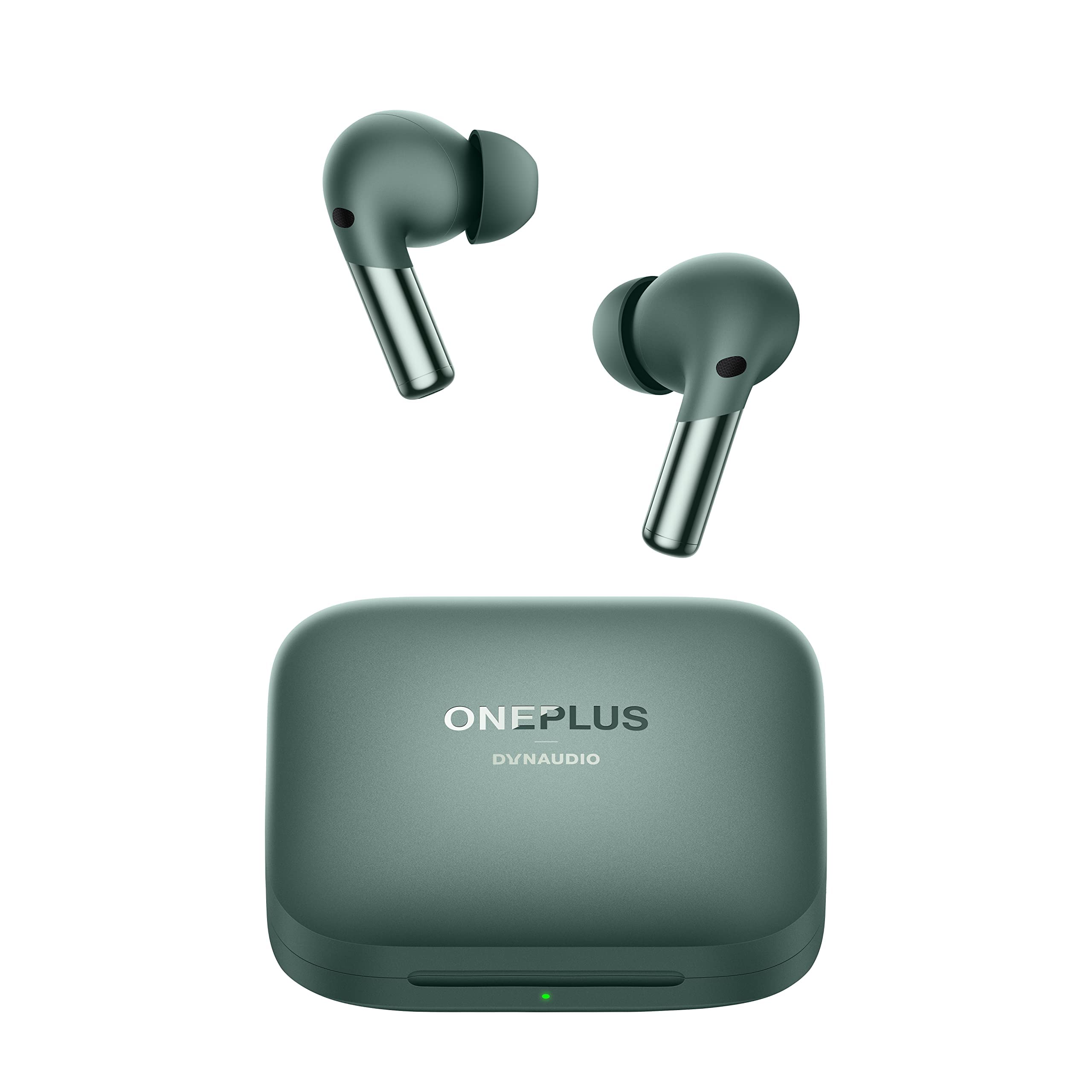 OnePlus Buds Pro 2 - Arbor Green - Audiophile-Grade Sound Quality Co-Created with Dynaudio, Best-in-Class ANC, Immersive Spatial Audio, Up to 39 Hour Playtime with Charging case, Bluetooth 5.3