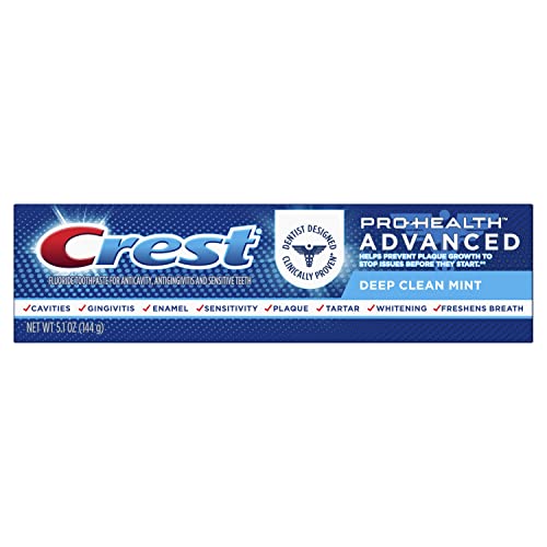 Crest Pro-Health Advanced Deep Clean Mint Toothpaste, 5.1 oz,