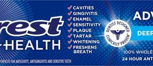 Crest Pro-Health Advanced Deep Clean Mint Toothpaste, 5.1 oz,