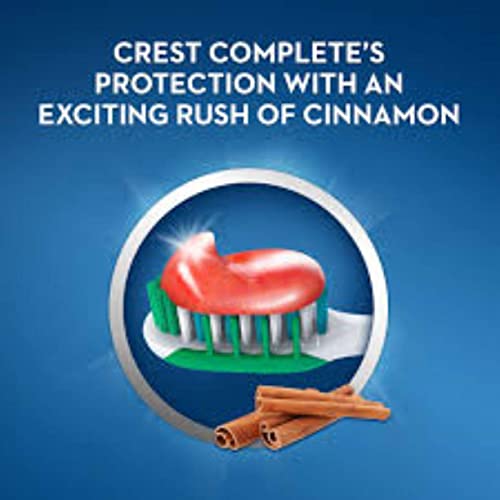 Crest Cinnamon Toothpaste, 6 Ounce, Pack of 2