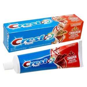 Crest Cinnamon Toothpaste, 6 Ounce, Pack of 2