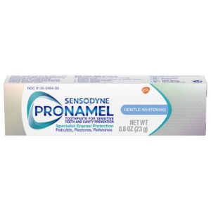 sensodyne pronamel gentle whitening alpine breeze toothpaste - 0.8 ounce -travel size