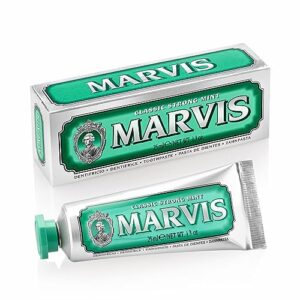 marvis classic strong mint toothpaste, 1.3 oz