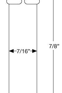 Soft Caster Wheel for Hardwood Floors Compatible with Herman Miller Aeron - 5 Casters