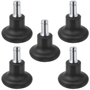 chair feet wheel stopper,replacement office chair caster wheels to fixed stationary castors,low profile bell glides set of 5