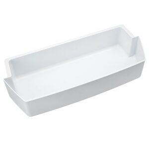 siwdoy 2187172 door shelf bin compatible with whirlpool kenmore amana refrigerator replaces wp2187172, 2187194k, ap3853103, ps328468, white