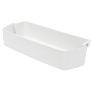 kojem 2187172 wp2187172 ap6006028 replacement refrigerator door bin shelf compatible with most roper, kitchenaid, kirkland whirlpool refrigerator door bin replace for 2187172 2187172k white - 1 pc