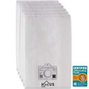 Sears Genuine 6-Pack Кеnmоrе Canister Vacuum Bags 53292 Type Q - C HEPA for Canister Vacuums Cleaner 6-Pack (white) + MEIN HAUS fast re-order card