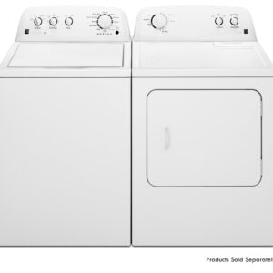 Kenmore 29" Front Load Gas Dryer with Wrinkle Guard and 7.0 Cubic Ft. Total Capacity, White