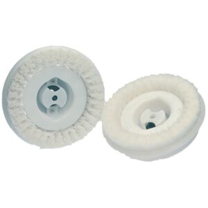 koblenz 45-0136-7 replacement pads & brushes, white