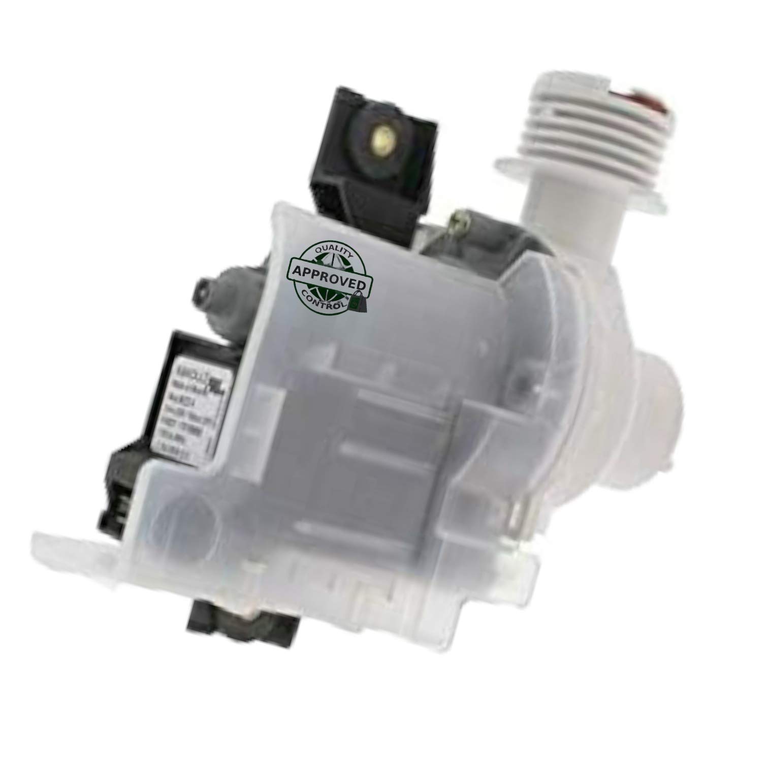 GLOB PRO SOLUTIONS 137108000 Washer Water Drain Pump Assembly 5 ¼" length Approx. Replacement for and compatible with Frigidaire Kenmore Electrolux White Westinghouse 137108000 Heavy DUTY