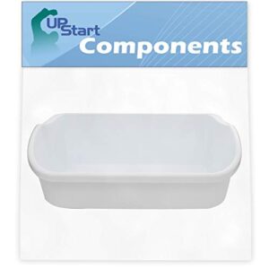 240356401 door bin replacement for kenmore/sears 25353612303 refrigerator - compatible with 240356401 white door bin - upstart components brand