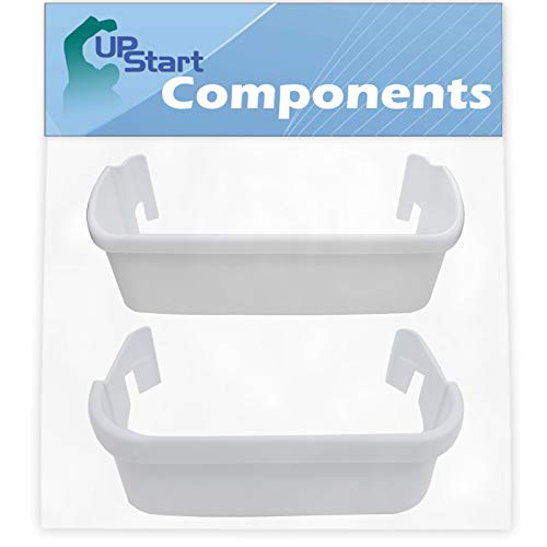 240323001 Refrigerator Door Bin & 240351601 Freezer Door Bin Side Shelf Replacement for Kenmore/Sears 25354629400 Refrigerator - Compatible with 240323001 & 240351601 White Door Bin