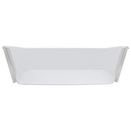 240323001 Refrigerator Door Bin & 240351601 Freezer Door Bin Side Shelf Replacement for Kenmore/Sears 25354629400 Refrigerator - Compatible with 240323001 & 240351601 White Door Bin