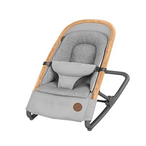 maxi-cosi kori 2-in-1 rocker, 2 modes of use with rocker and stationary options, essential grey