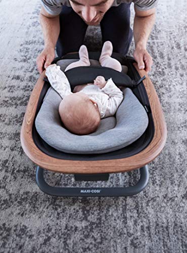 Maxi-Cosi Kori 2-in-1 Rocker, 2 Modes of use with Rocker and Stationary Options, Essential Grey