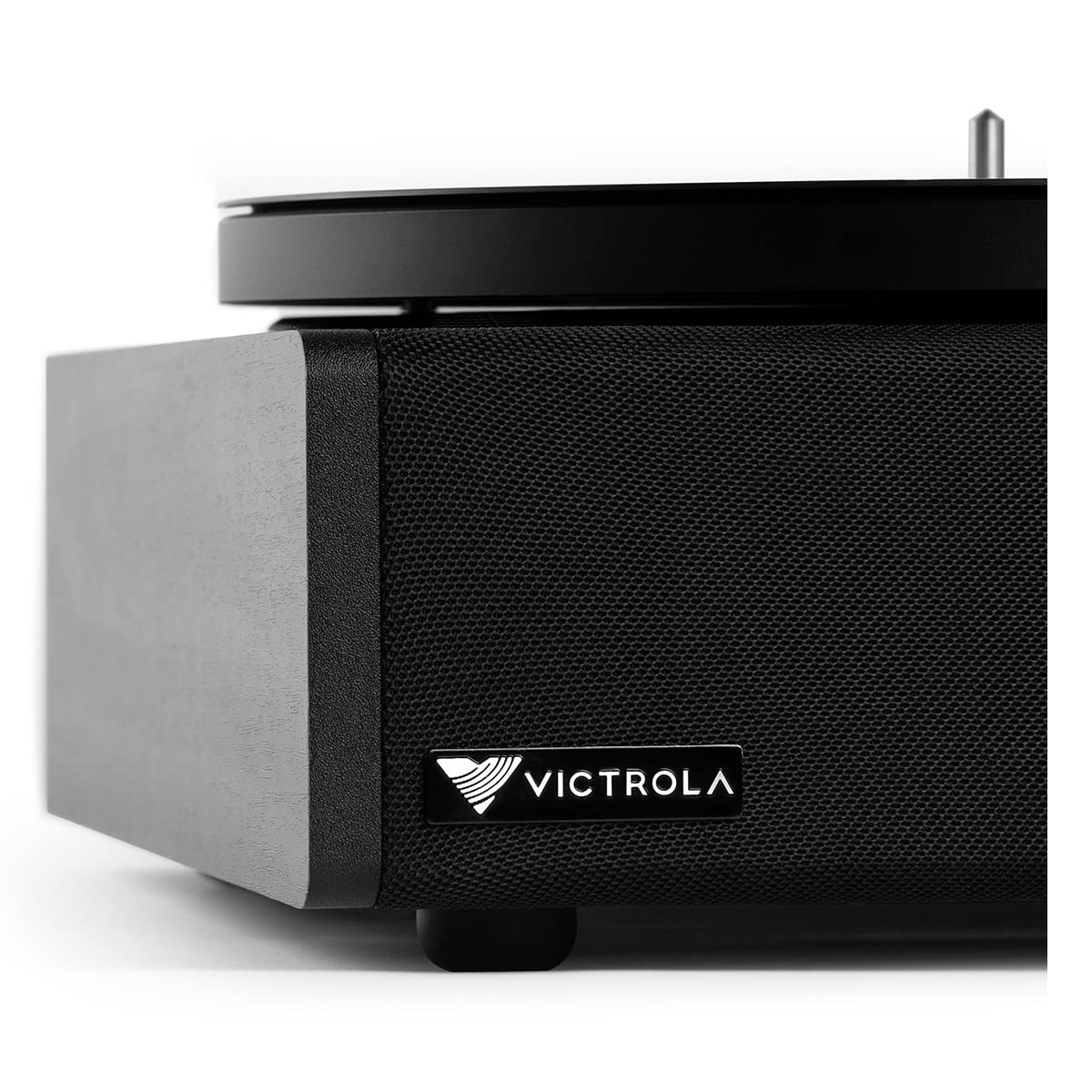 Victrola Premiere V1 Sound Bar Turntable - Premium Vinyl Record Player with Built-In Speakers (10W x2), Bluetooth and RCA Preamp Output, Supports 33-1/3 and 45 RPM Vinyl Record