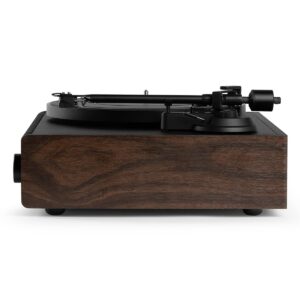 Victrola Premiere V1 Sound Bar Turntable - Premium Vinyl Record Player with Built-In Speakers (10W x2), Bluetooth and RCA Preamp Output, Supports 33-1/3 and 45 RPM Vinyl Record