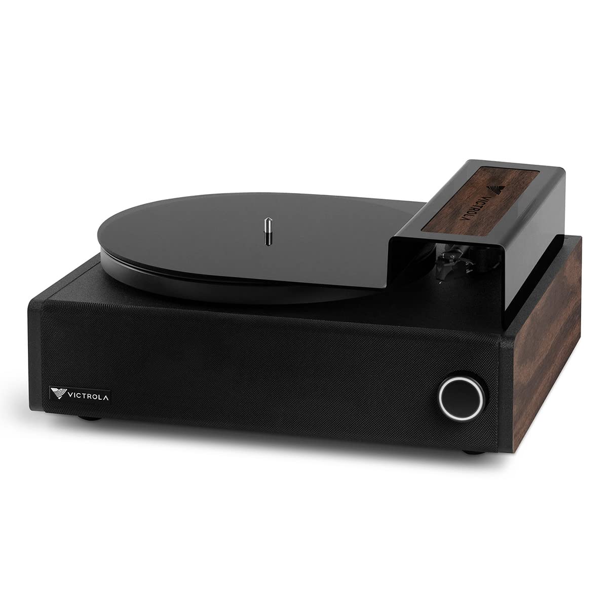 Victrola Premiere V1 Sound Bar Turntable - Premium Vinyl Record Player with Built-In Speakers (10W x2), Bluetooth and RCA Preamp Output, Supports 33-1/3 and 45 RPM Vinyl Record