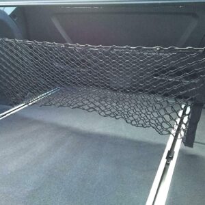 EACCESSORIES EA Rear Trunk Organizer Cargo Net for BMW X3 2011-2023 - Envelope Style Cargo Net for SUV - Premium Mesh Elastic Car Trunk Organizer Vehicle Carrier Storage - Compatible with BMW X3