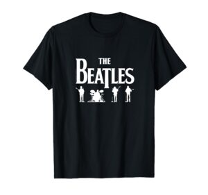 the beatles let it be light silhouettes t-shirt