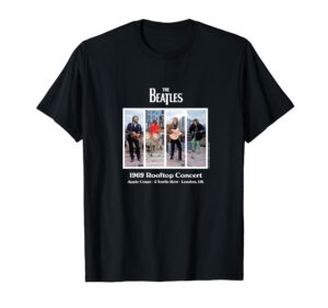 the beatles - rooftop concert 1969 t-shirt