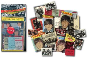 memorabilia pack company beatlemania display album