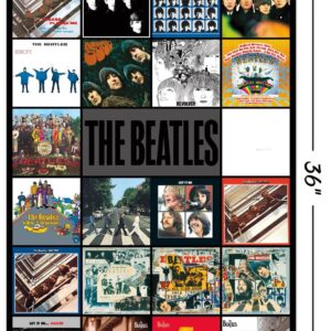 Trends International 24X36 The Beatles - Albums Wall Poster, 24" x 36", Unframed Version