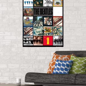 Trends International 24X36 The Beatles - Albums Wall Poster, 24" x 36", Unframed Version