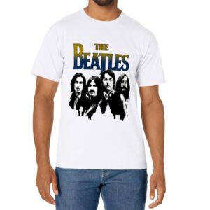 The Beatles black and white skyline T-Shirt