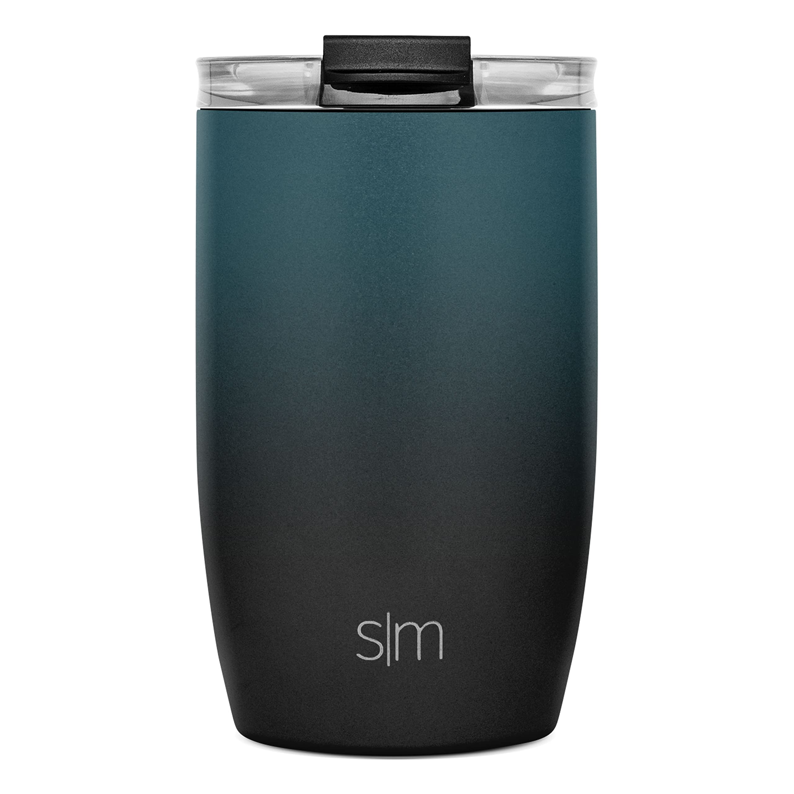 Simple Modern Travel Coffee Mug Tumbler with Flip Lid | Reusable Insulated Stainless Steel Cold Brew Iced Coffee Cup Thermos | Gifts for Women Men Him Her | Voyager Collection | 12oz | Moonlight