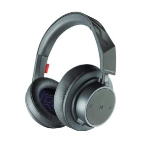 plantronics backbeat go 600 noise-isolating headphones, over-the-ear bluetooth headphones, grey (211393-99) (renewed)