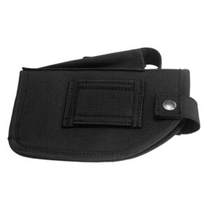 Bursport Concealed Carry Gun Holster with Mag Pouch Fits Handgun with Laser Light Mounted IWB OWB Ambidextrous Use by Convertible Clip