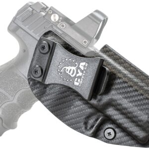 CYA Supply Co. Base Optics Ready (Carbon Fiber) Inside Waistband Holster IWB Veteran Owned Company Fits HK VP9SK