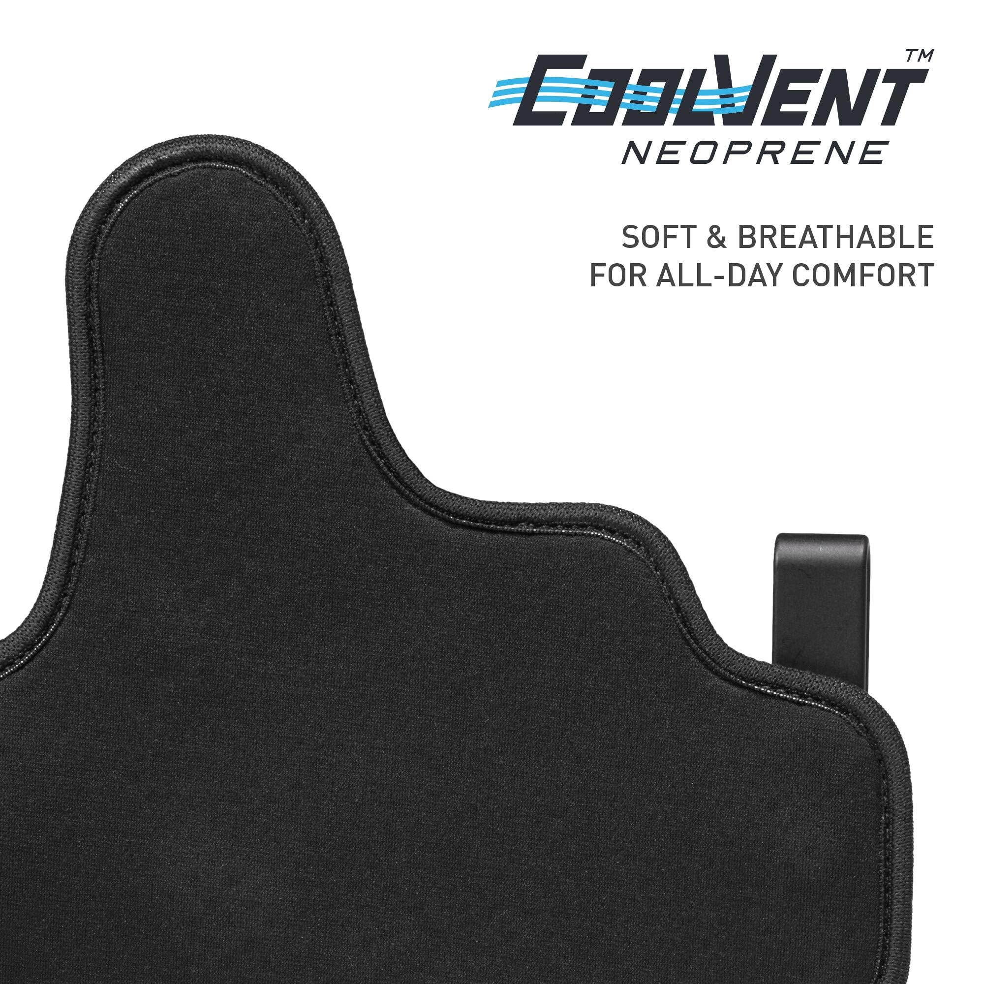 Alien Gear ShapeShift 4.0 IWB Gun Holster for Concealed Carry - Cant & Ride Height Adjustments for Optimal Comfort & Versatility - Right-Hand - Custom Fit for Glock 23