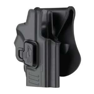 owb paddle holster compatible with sig p365x(not for p365x macro/romeozero), sig sauer p365, sig p365xl, sig p365 sas, open carry gun holster, adjustable cant, quick release - right handed