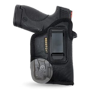 houston gun holsters iwb optical gun holster by houston eco leather concealed carry soft material fits black chpp-57gl-rh chpp-57gl-rh