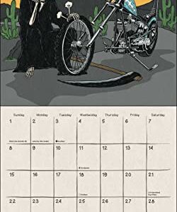 Death Takes a Holiday 2024 Wall Calendar