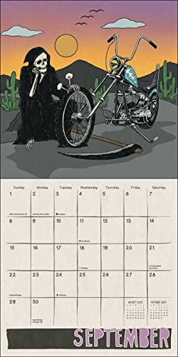 Death Takes a Holiday 2024 Wall Calendar