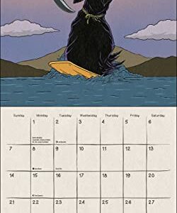 Death Takes a Holiday 2024 Wall Calendar