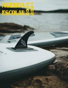 agenda escolar 2023/2024 surf: estudiantes universitarios y de secundaria, plan de regreso a la escuela, agosto de 2023 a julio de 2024, para ... calendario mensual de 2024. (spanish edition)