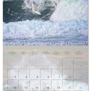 Surfing Passion (Wall Calendar 2024 12" × 12"), CALVENDO 12 Month Wall Calendar