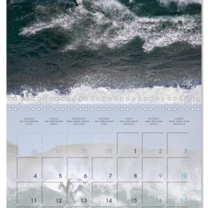 Surfing Passion (Wall Calendar 2024 12" × 12"), CALVENDO 12 Month Wall Calendar