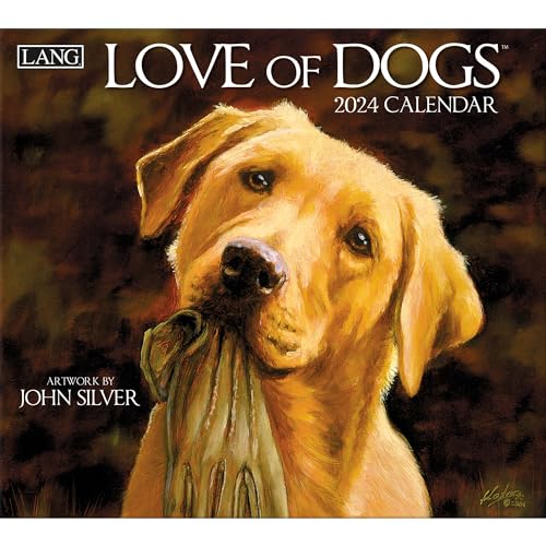 LANG Love Of Dogs 2024 Wall Calendar (24991001927)