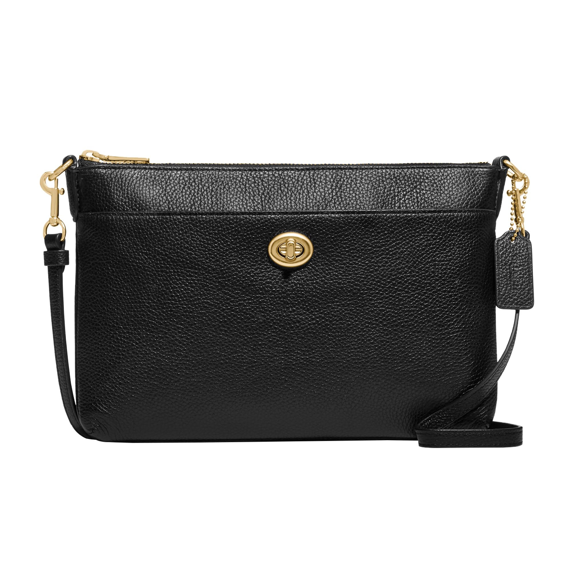 COACH Polished Pebble Polly Crossbody